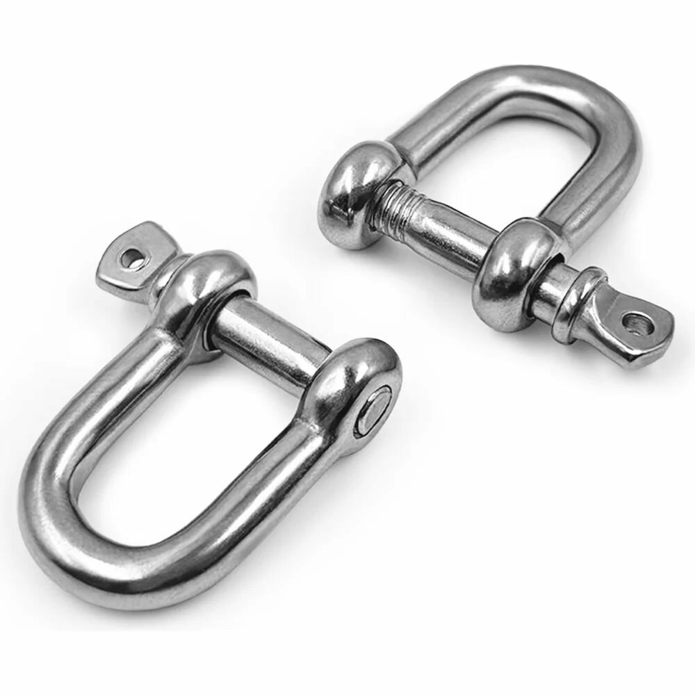 Нержавеющая такелажная скоба KREPFIELD 4 мм, ART 9076, А4 9076А4СКОБА4ММ-1