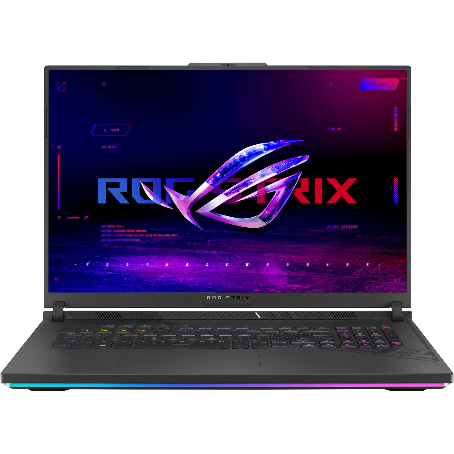 Ноутбук ASUS ROG STRIX G814FP-WS96 (AMD Ryzen 9 9955HX 2.5GHz/18/ 2560x1600 240Hz/32GB DDR5/1TB SSD/ RTX 5070/Win 11)