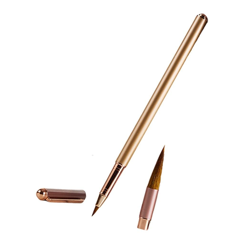 Кисть для китайской каллиграфии, золотое шампанское