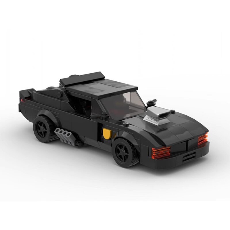 MOC-59331 Mad Max V8 Interceptor 8, серия скоростей сетки, строительный блок, игрушка для мальчика