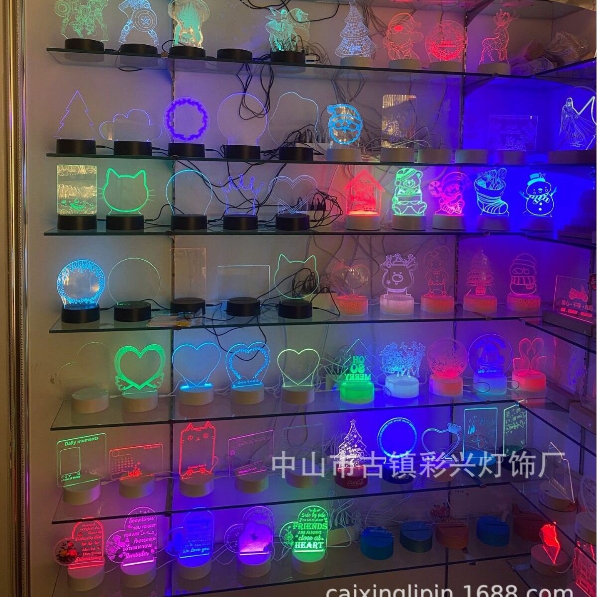 Светящаяся волшебная доска - ночник для рисования детям / графический планшет / цветные маркеры