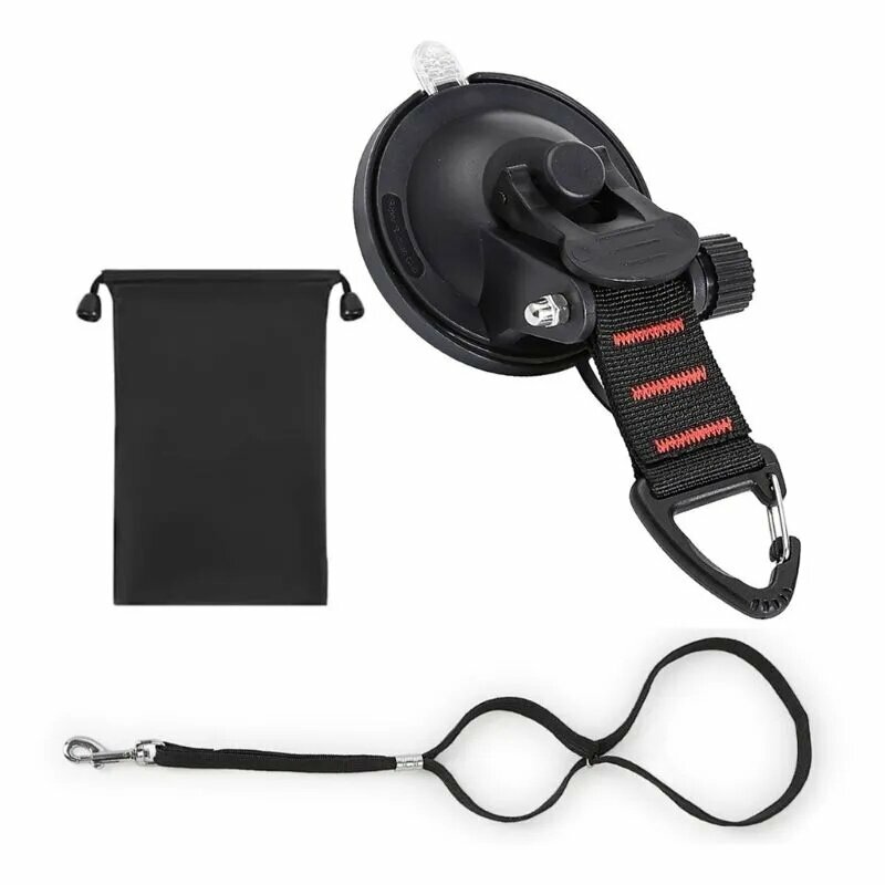 Присоска + поводок + сумка для хранения Держатель для купания кошек и собак