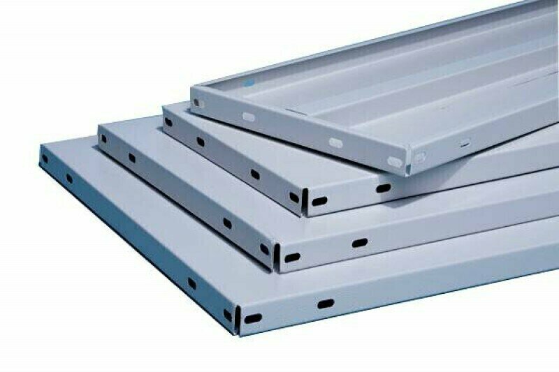 Полка металлическая для стеллажа (1000х300мм) (4шт) (нагрузка до 100кг на полку)