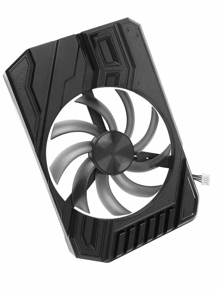 Кулер для видеокарт Palit StormX 1660. 95мм, 4 pin, съемный с кожухом без логотипа. GAA8S2H, TH1012S2H-PAA01, FDC10U12S9-C.