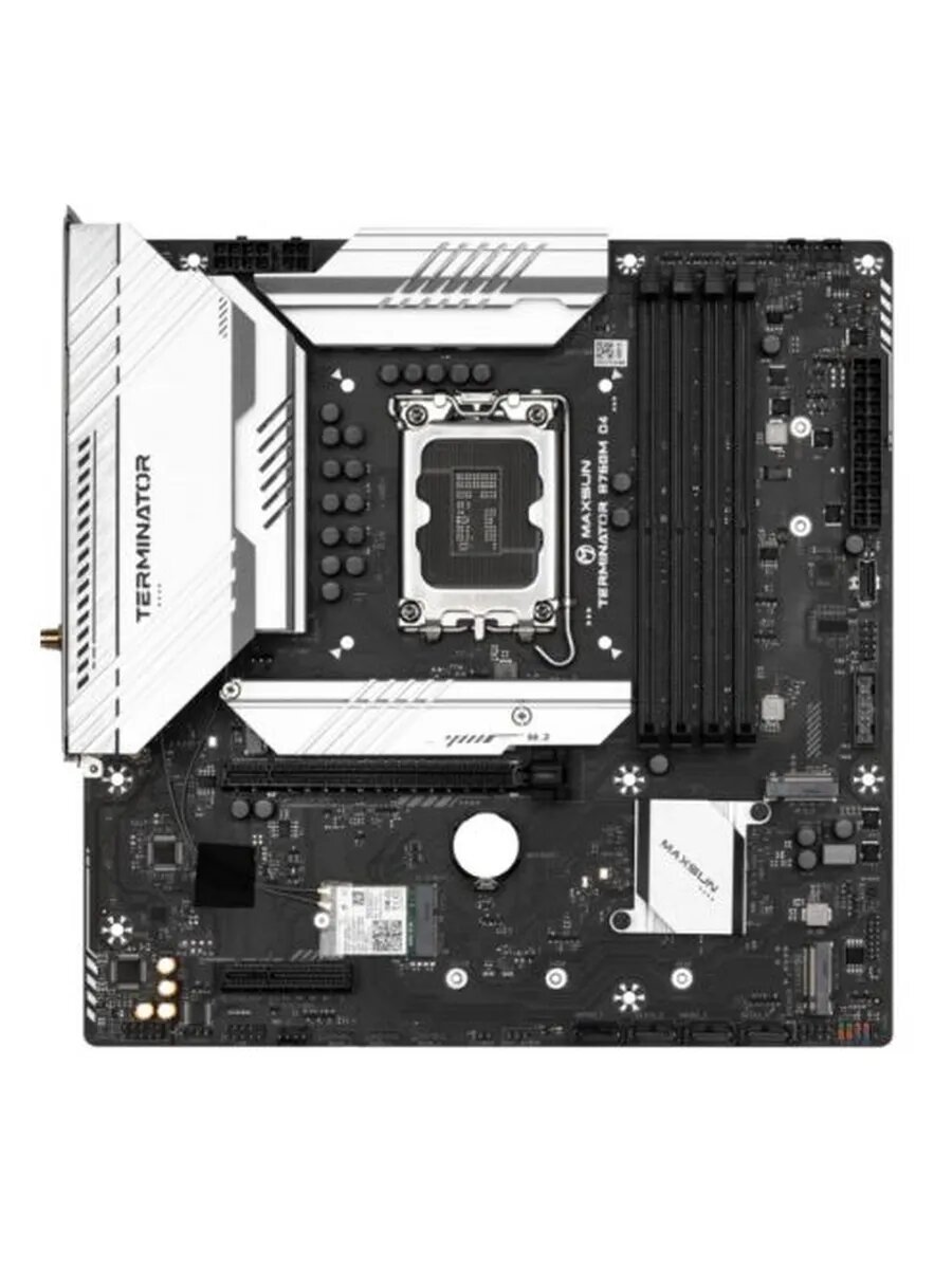 Материнская плата TERMINATOR B760M D4 WIFI - LGA 1700, DDR4