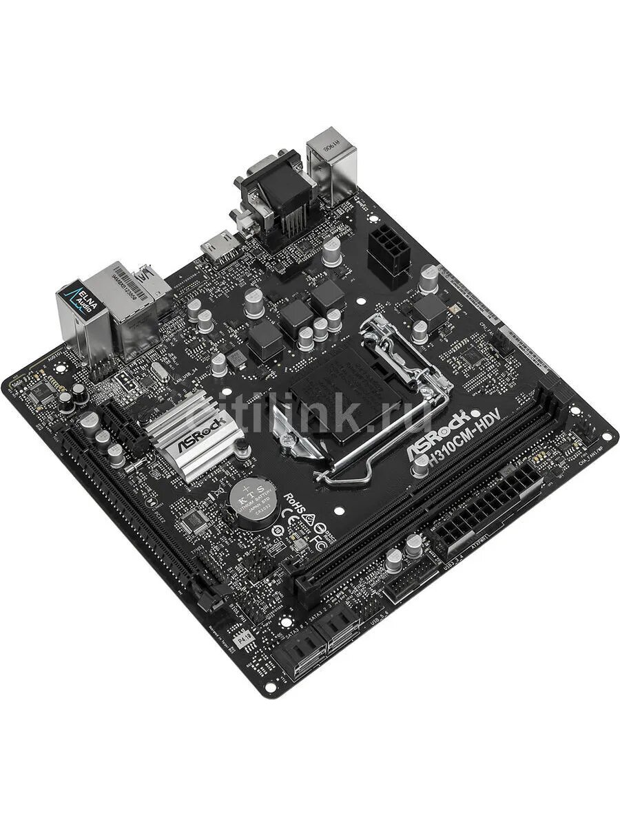 Материнская плата H310CM-HDV - LGA 1151v2, DDR4