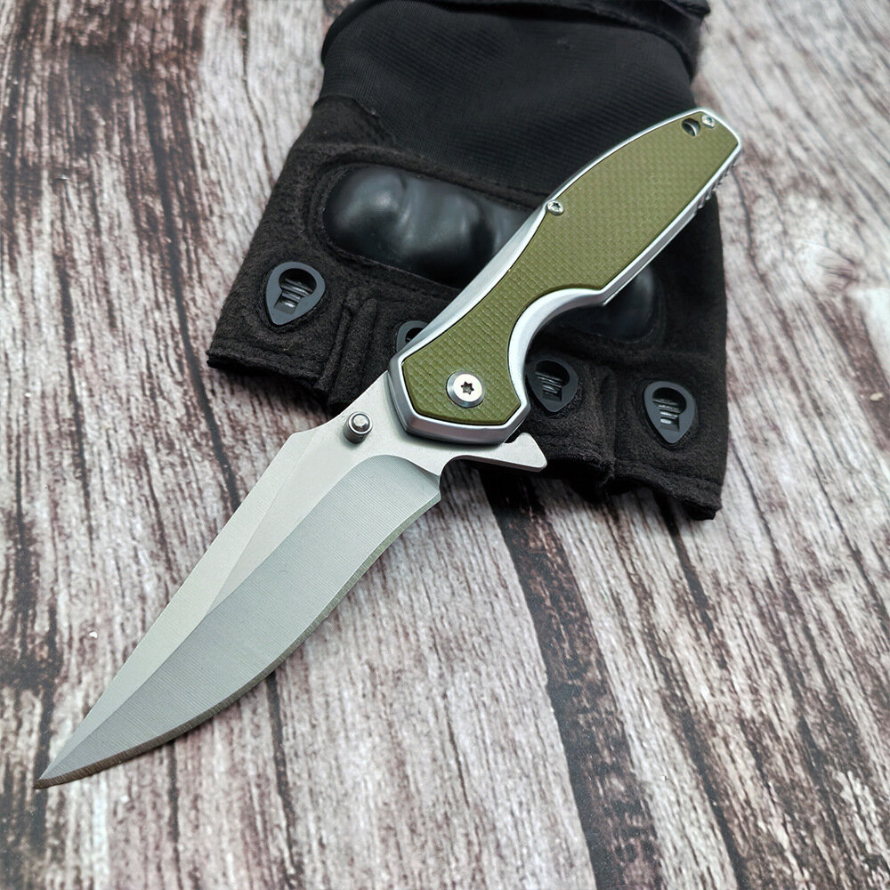 Нож для выживания на природе, острый, высокая твердость, без ошибок, рукоять G10, кросс-бордер поставка, однослойный дропшиппинг, карманный нож