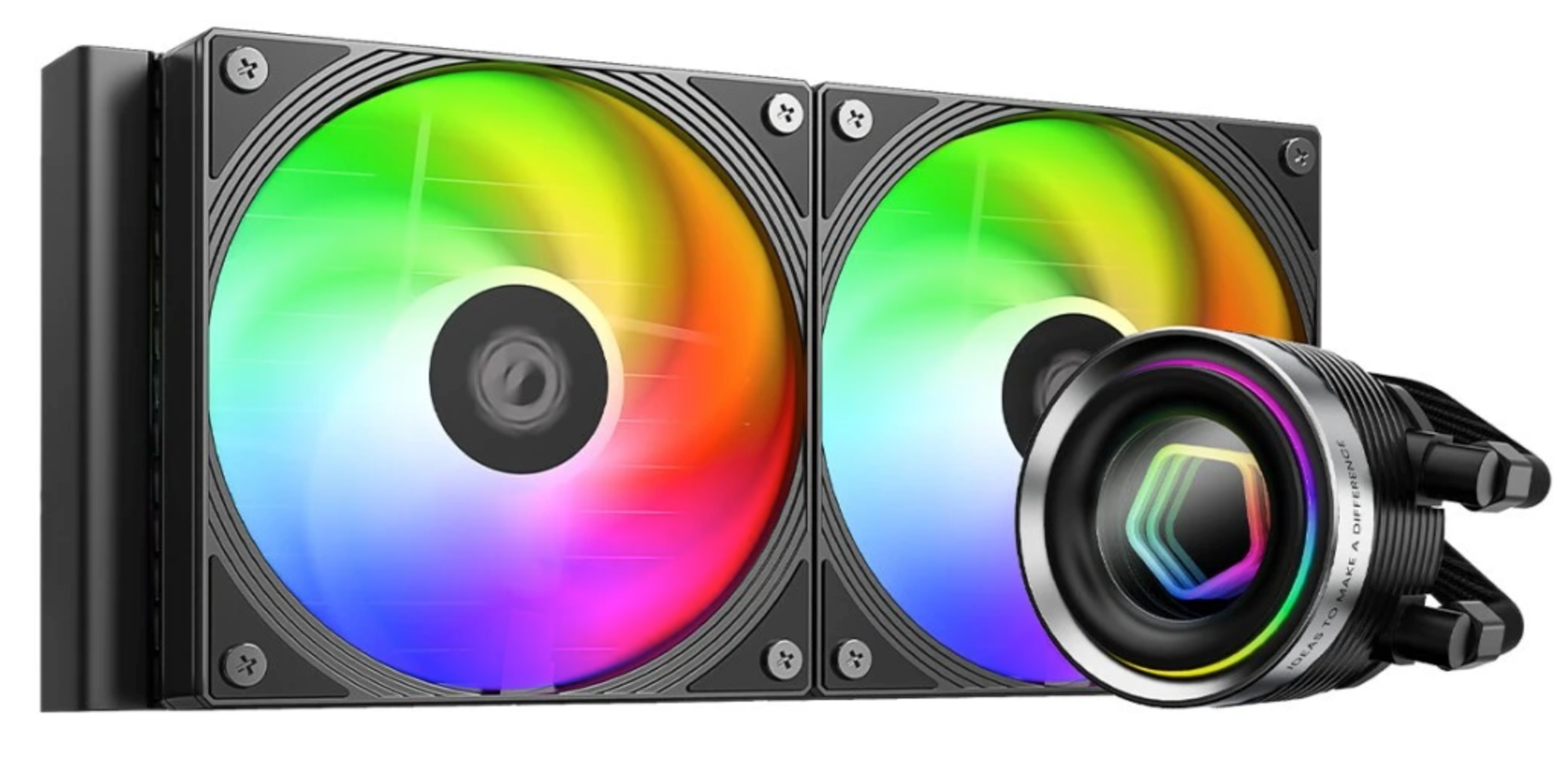 Система жидкостного охлаждения ID-COOLING FX240 Infinity ARGB, черный