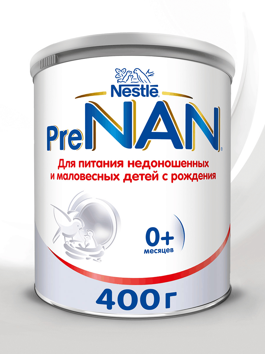 Молочная смесь PreNAN с рождения, 400г