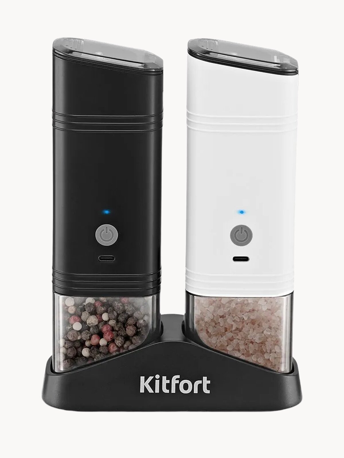 Набор автоматических мельниц для соли и перца Kitfort КТ-6488