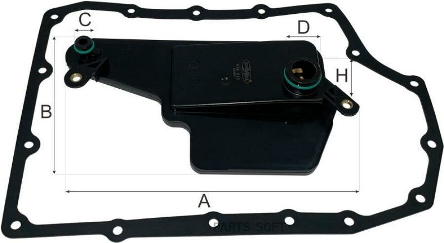 Фильтр масляный АКПП Goodwill арт. ATG013