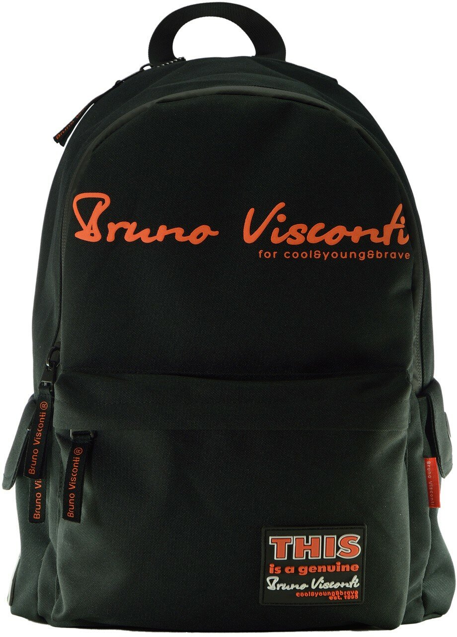 Рюкзак "ORIGINAL" (оранжевый) черный (12-003/42)