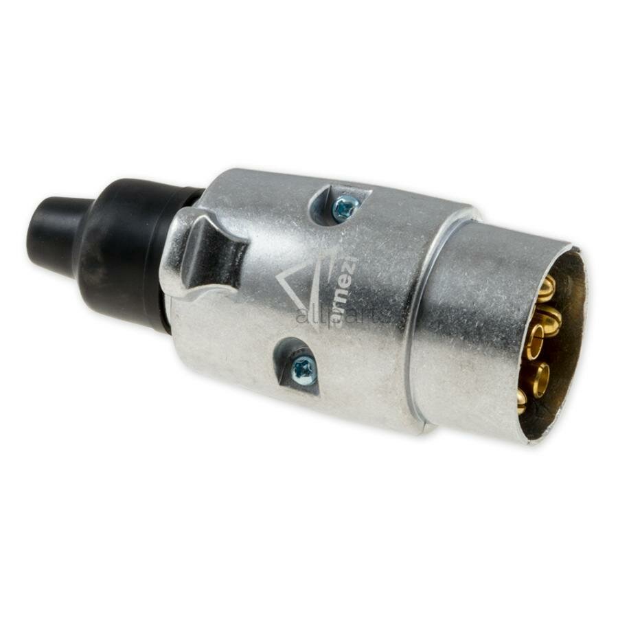 ARNEZI A1509003 Разъем фаркопа (папа) металлический, 7 контактов универсальный ARNEZI A1509003