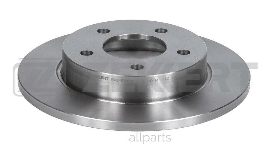 ZEKKERT BS-5267 Диск торм. задн. Mazda 3 I 03-