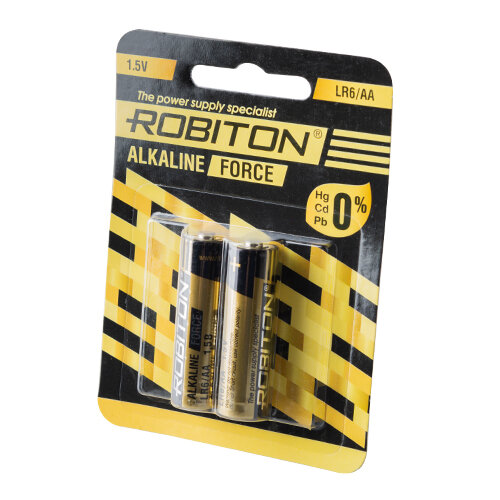 Элемент питания ROBITON FORCE LR6 BL2