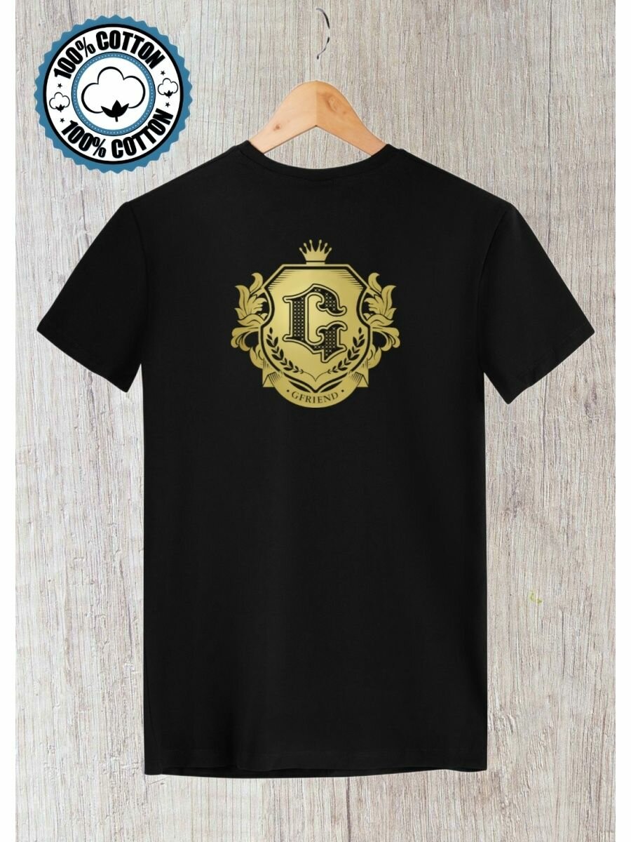 Футболка щит надпись gfriend гфренд