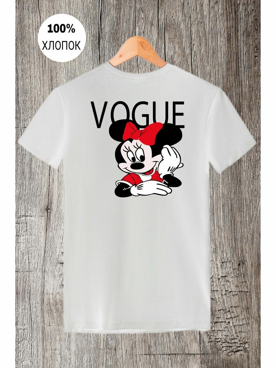 Футболка минни маус minni mouse vogue