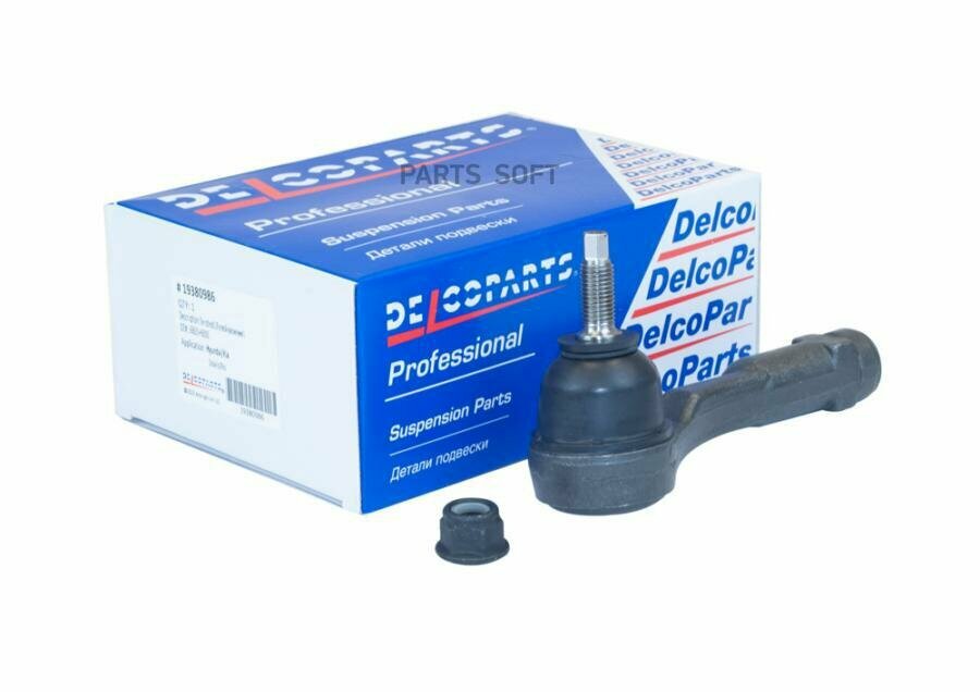 19380986 DELCOPARTS Наконечник р/т HYUNDAI SOLARIS 16-/KIA RIO III 16- лев.