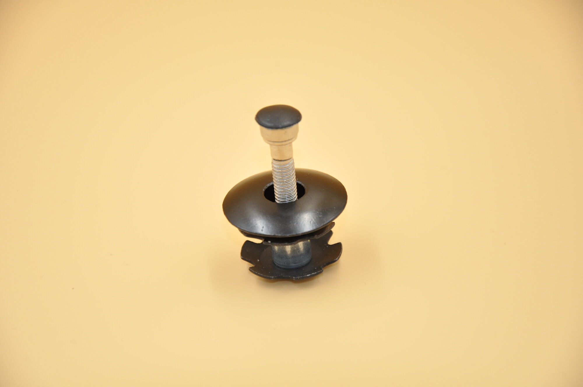 Якорь вилки без резьбы 1 1/8 дюйма, черный, одноразовый