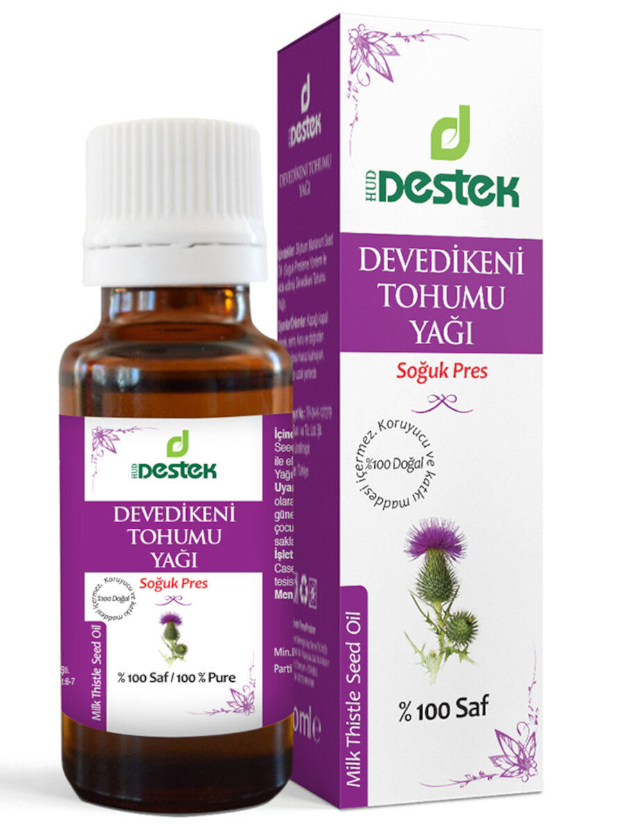 Косметическое масло семян расторопши 20 мл. DESTEK