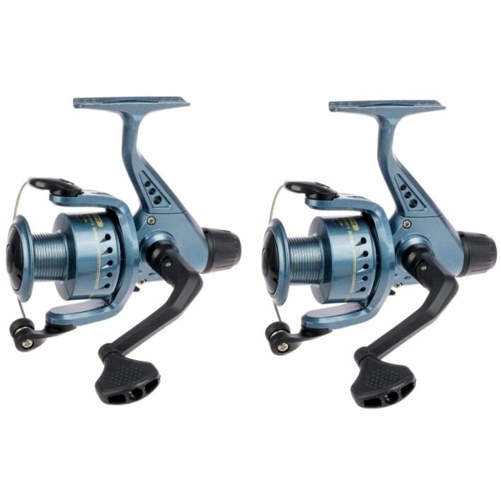 2 ШТ. Катушка для рыбалки безынерционная 5:1:1 / размер шпули 3000 / диаметр катушки: 45 мм