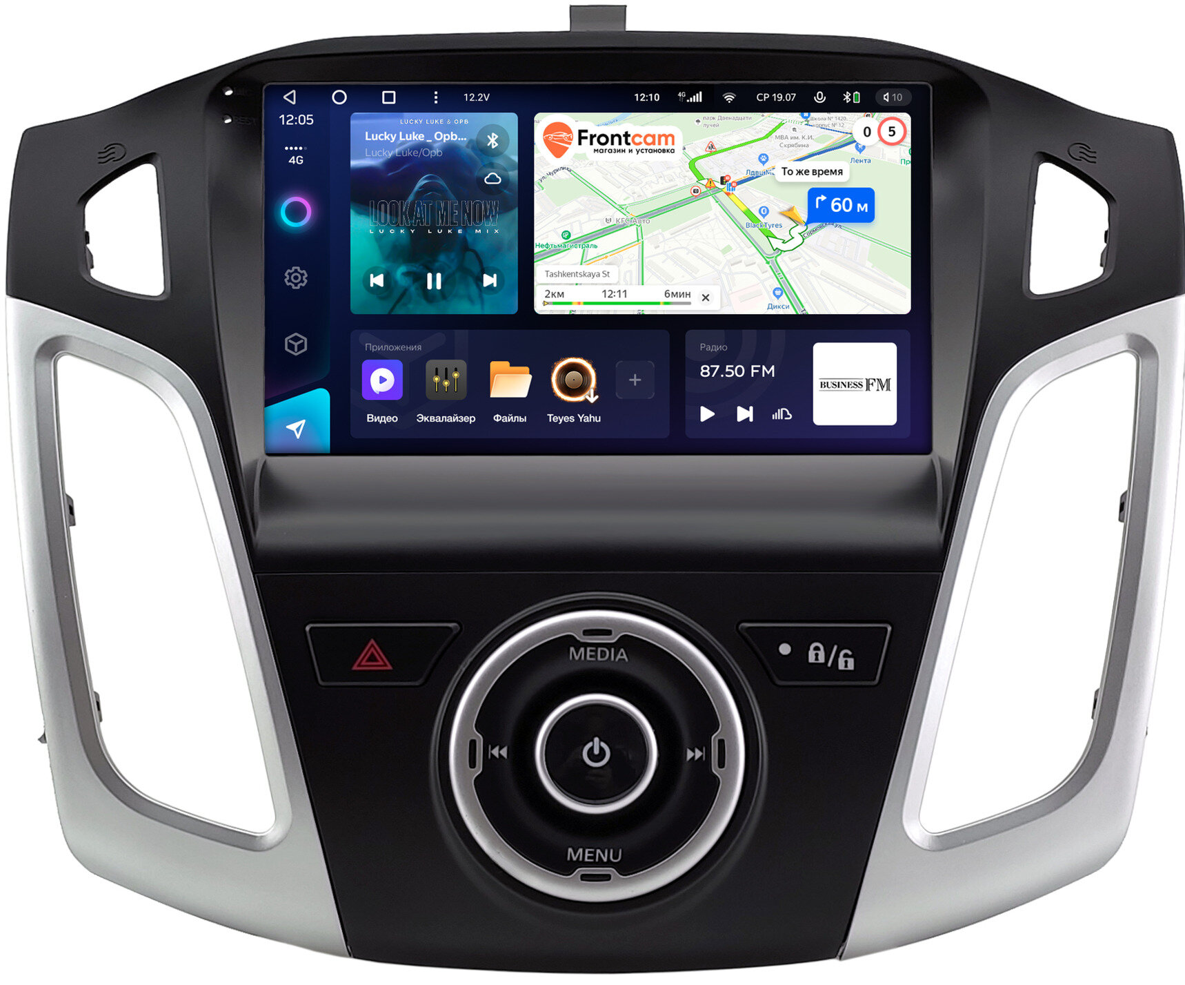 Штатная магнитола Ford Focus 3 2011-2019 (Tип 4) Teyes CC3L 4/32 9" RM-9-0114 Android 10 (4G-SIM, DSP, IPS)