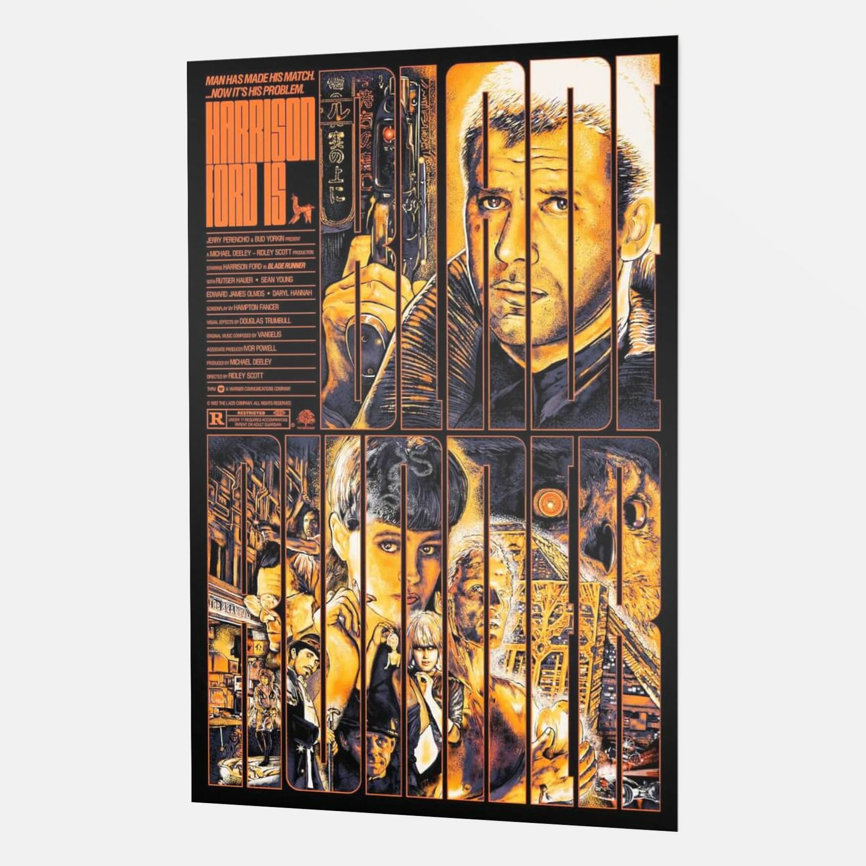 Постер (плакат) по фильму Бегущий по лезвию 40x60 см. от Poster4me