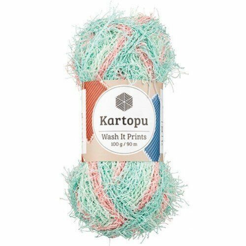 Пряжа KARTOPU 'WASH IT PRINTS' (5шт.*100гр.) 2229