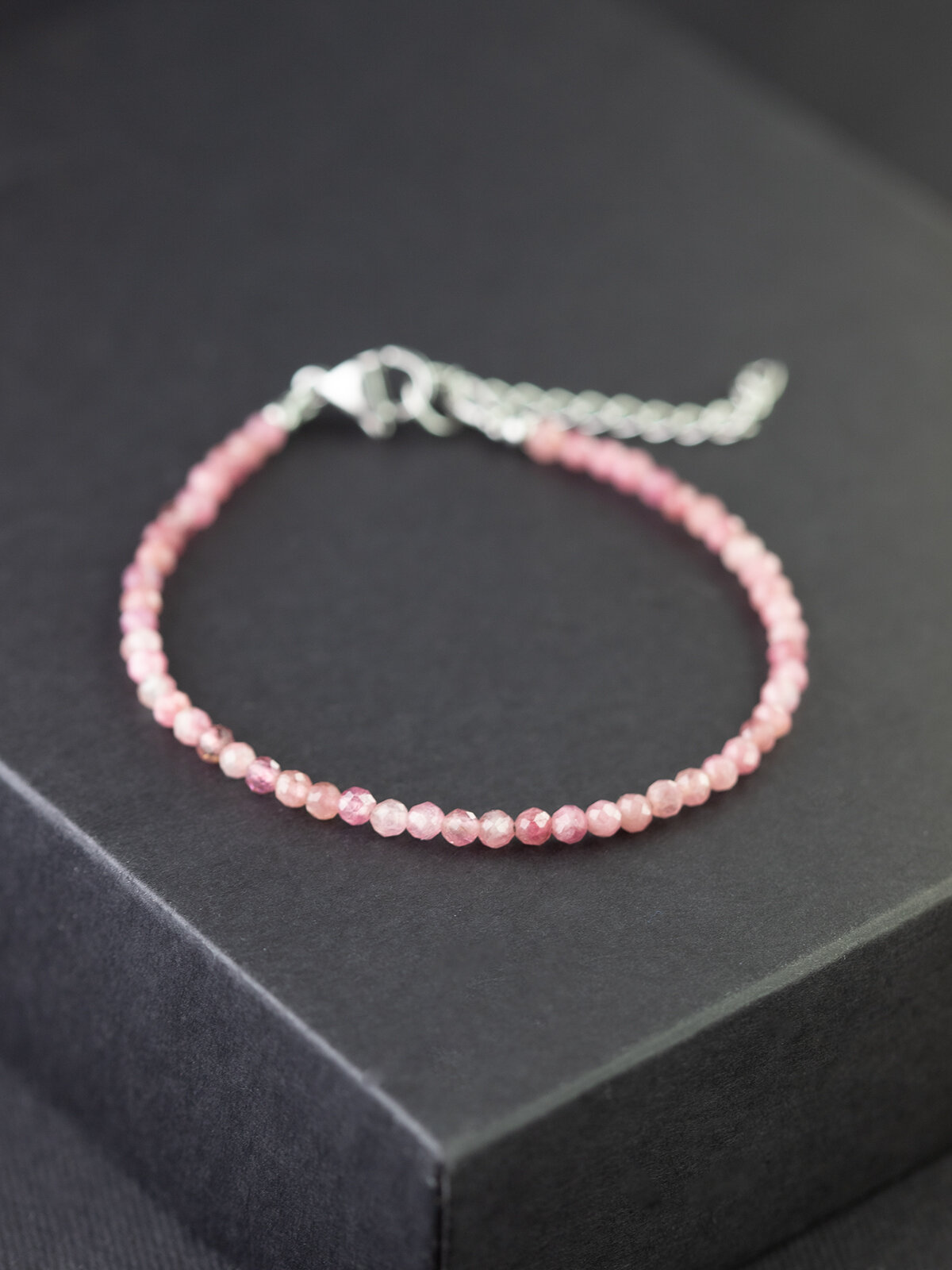 Браслет, рубеллит, турмалин