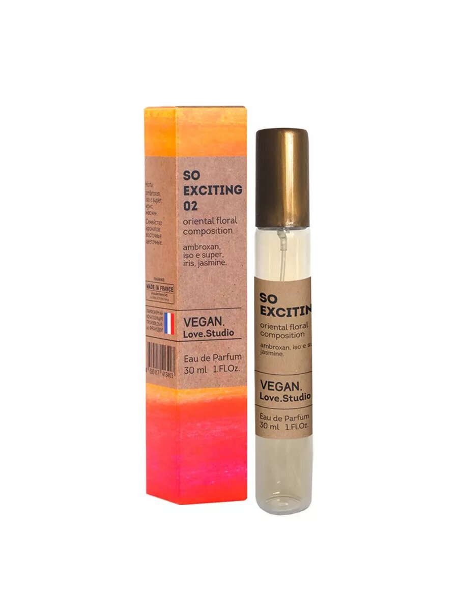 Vegan Love Studio So Exciting 02 (Molecules Escentric 02), вода туалетная, 30 мл