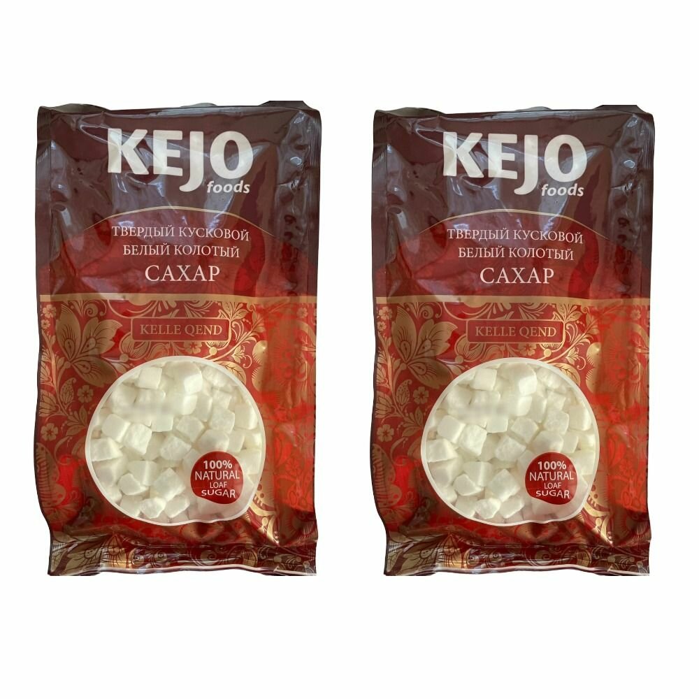 KEJOfoods Сахар вареный, колотый, твердый, 800 гр, 2 уп