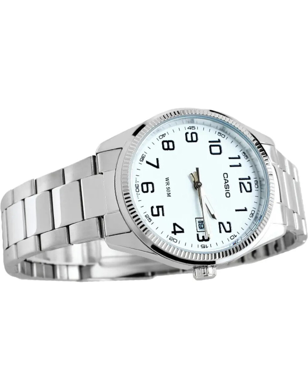 Наручные часы CASIO Collection, белый/серебряный — фото 1