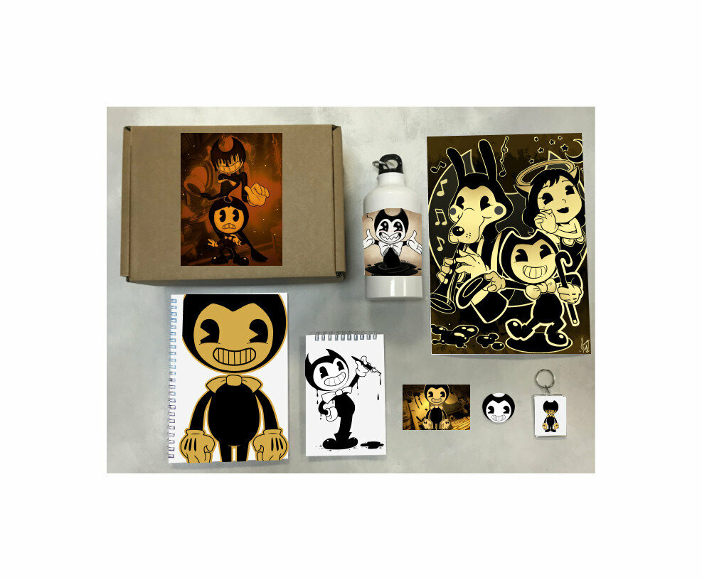 Бокс GOODbrelok принт "Бенди, Bendy" - B0006