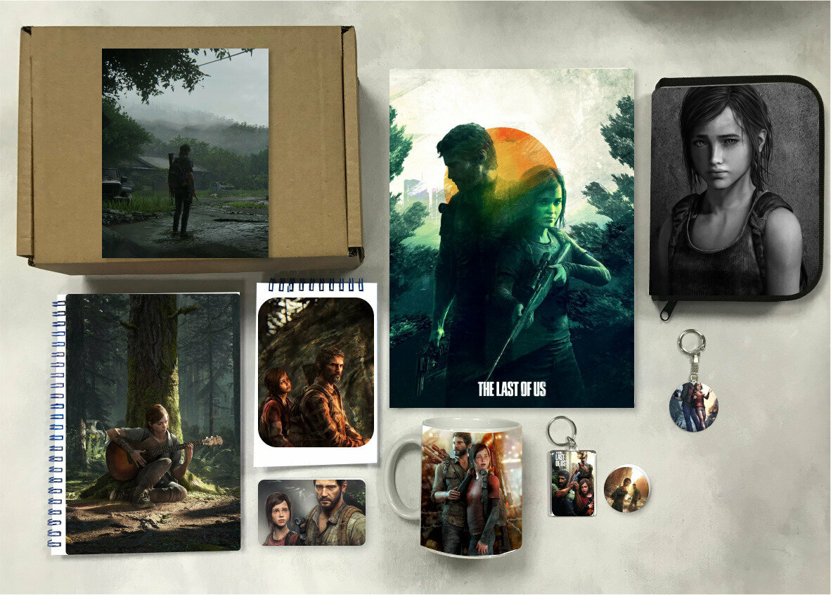 Подарочный бокс GOODbrelok принт "Одни из нас, The Last of Us" - 0009