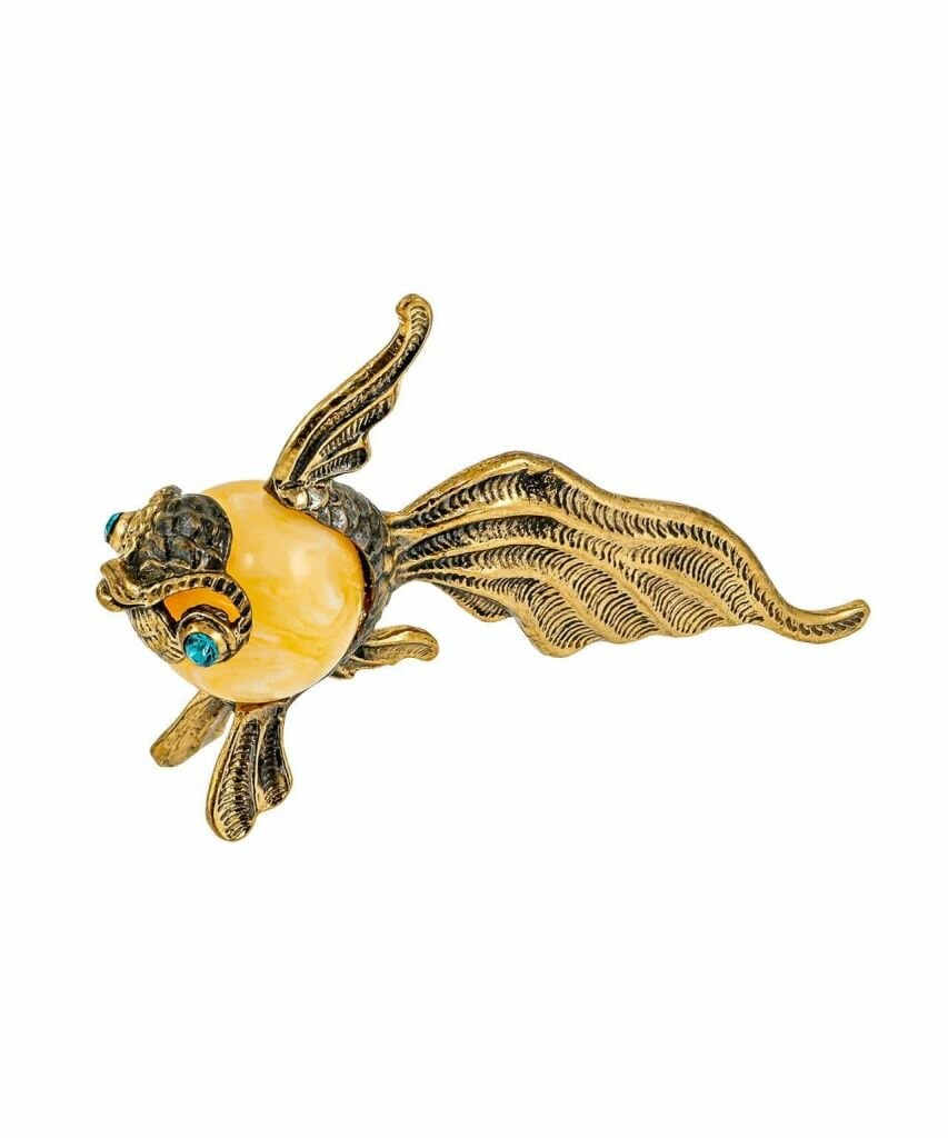 Статуэтка Рыбка Петушок 492-Б, белый