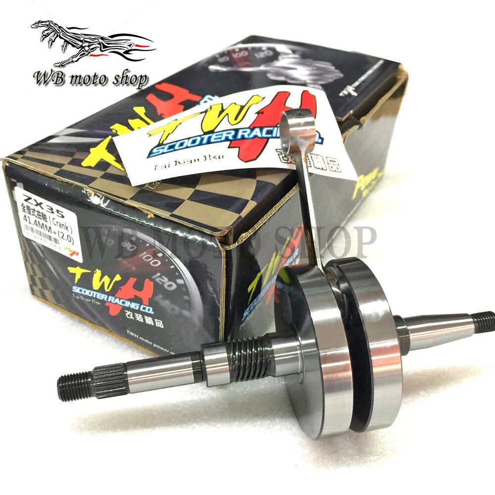 Коленчатый вал TWH для HONDA DIO ZX AF34 AF35 ZX50 DIO50 41,4 мм + 2,0 AF35-41.4MM