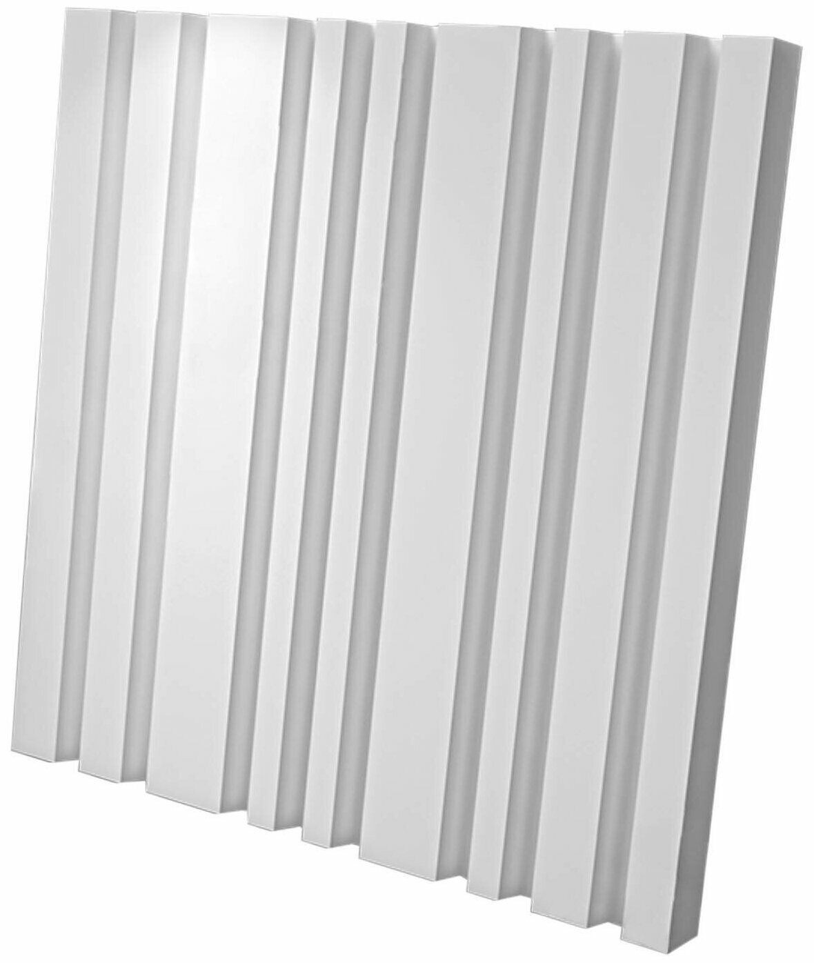 3D стеновая панель из гипса BARCODE BIG 2 артикул D-0009-2 от Artpole