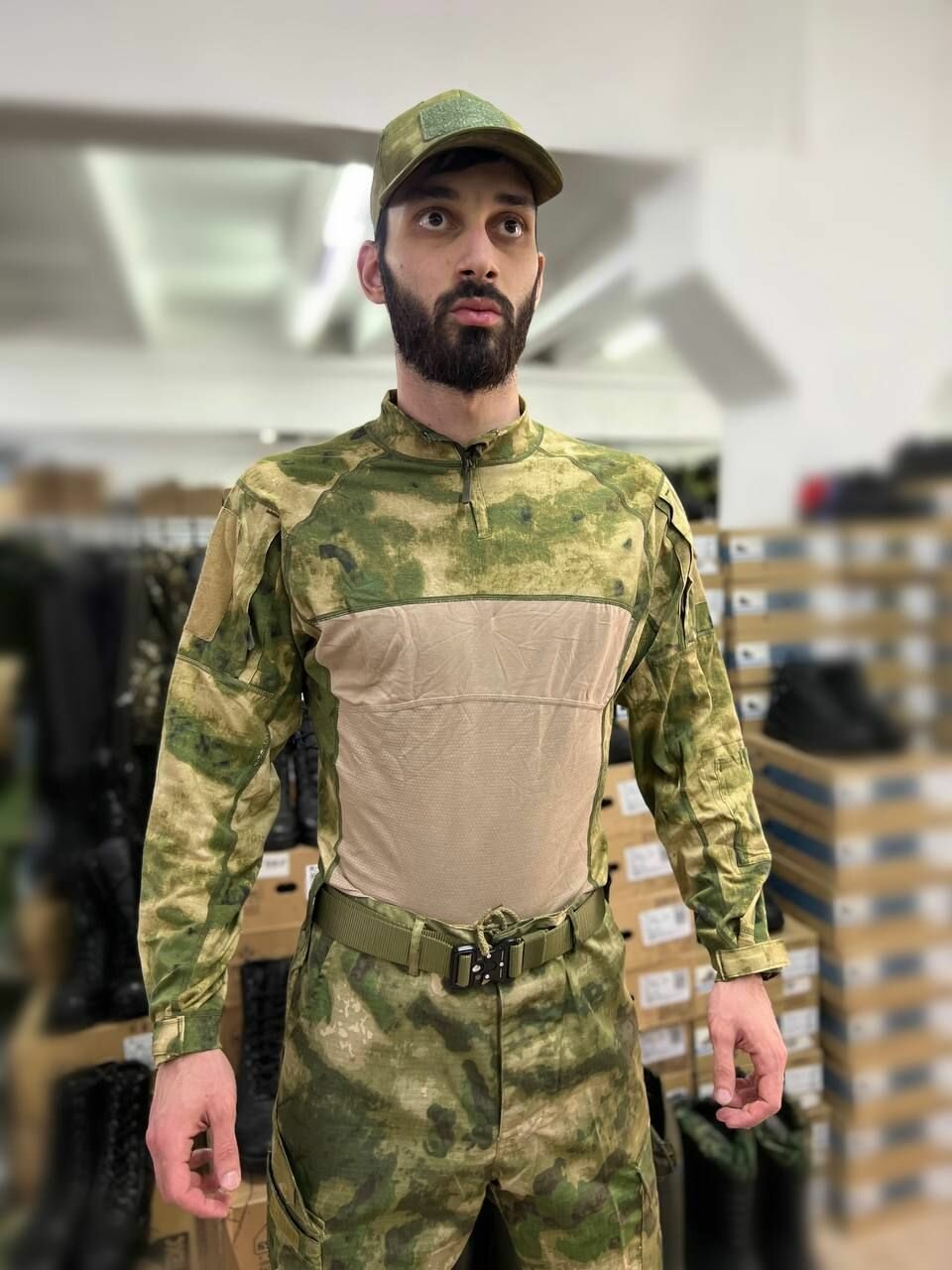 Тактическая боевая рубаха / комбат мох