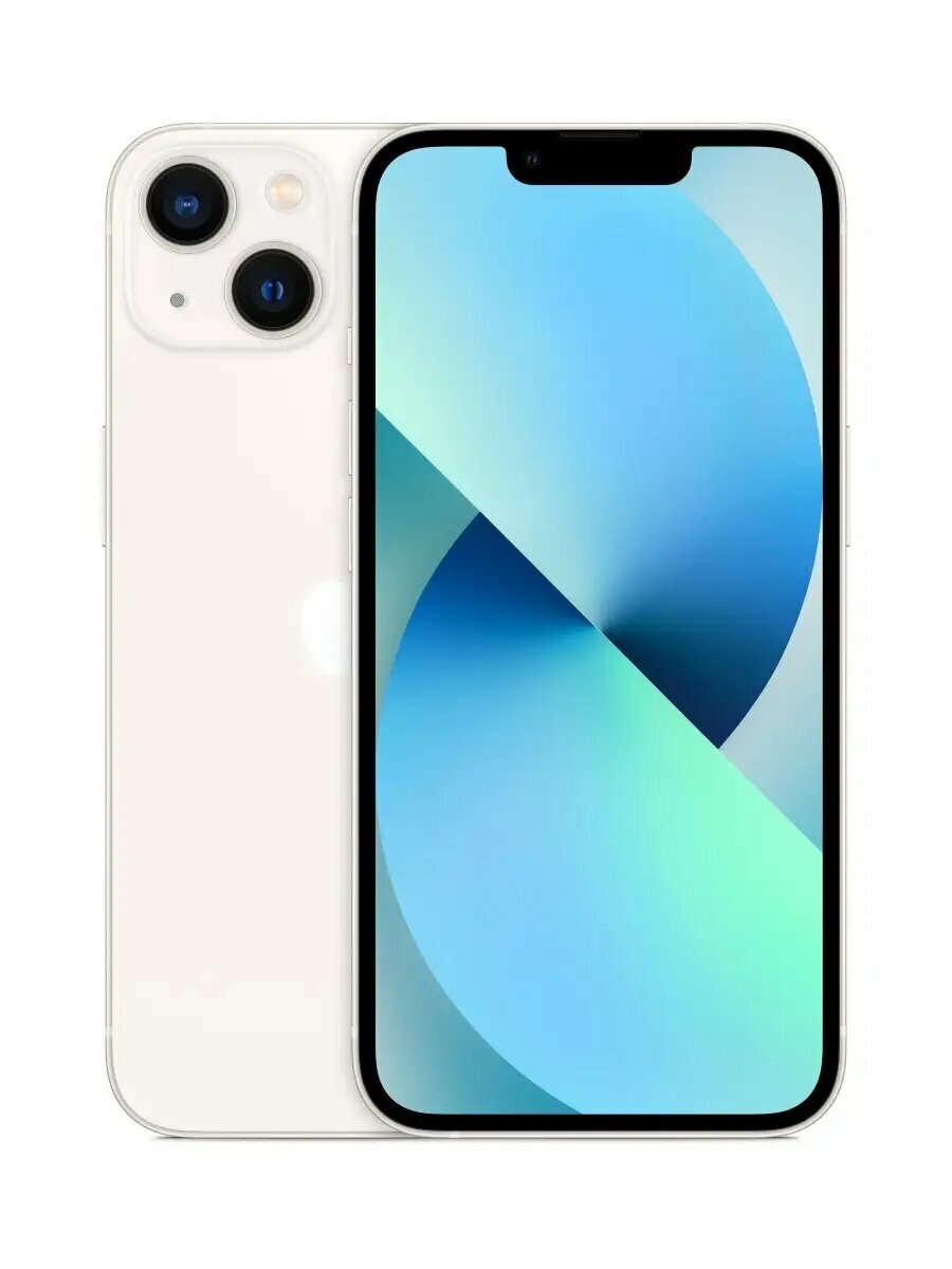 Смартфон Apple iPhone 13 256 ГБ, nano SIM + eSIM, Белый