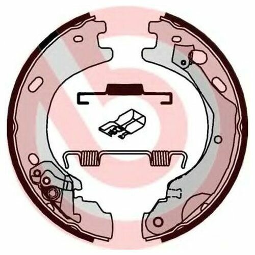 Комплект колодкок стояночного тормоза Brembo S44510 для Land Rover Discovery III, IV, Range Rover Sport