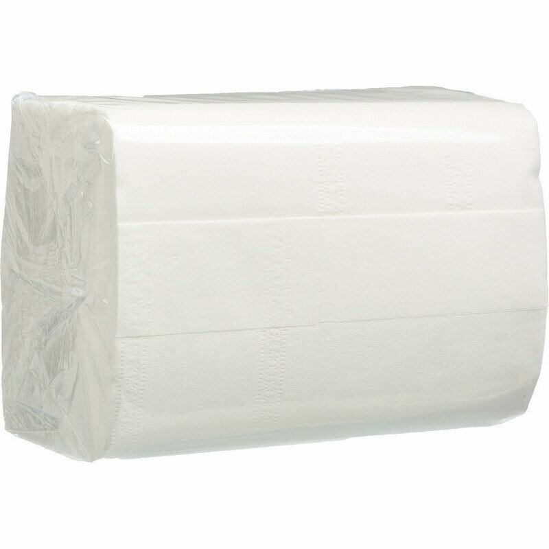 Салфетки бумажные КНР 2 слоя, 20х15,5 см, белые, 200 шт