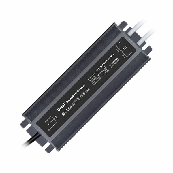 Блок питания (AC-DC) 24V 150W UET-VAF-150B67 герм IP67 металл