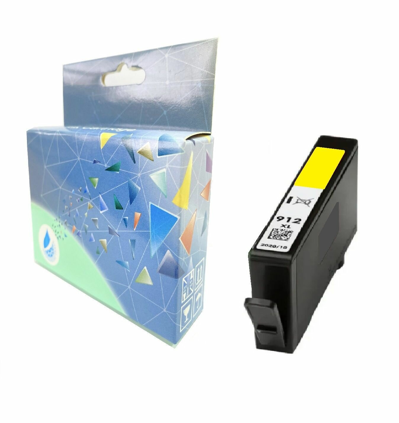 Картридж 3YL83AE № 912XL для HP OfficeJetPro 8013/8020 Yellow 0.825K AQUAMARINE (Совместимый)
