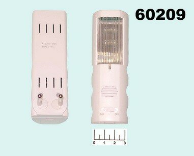 Ультразвуковой отпугиватель комаров + ночник 6LED №1611