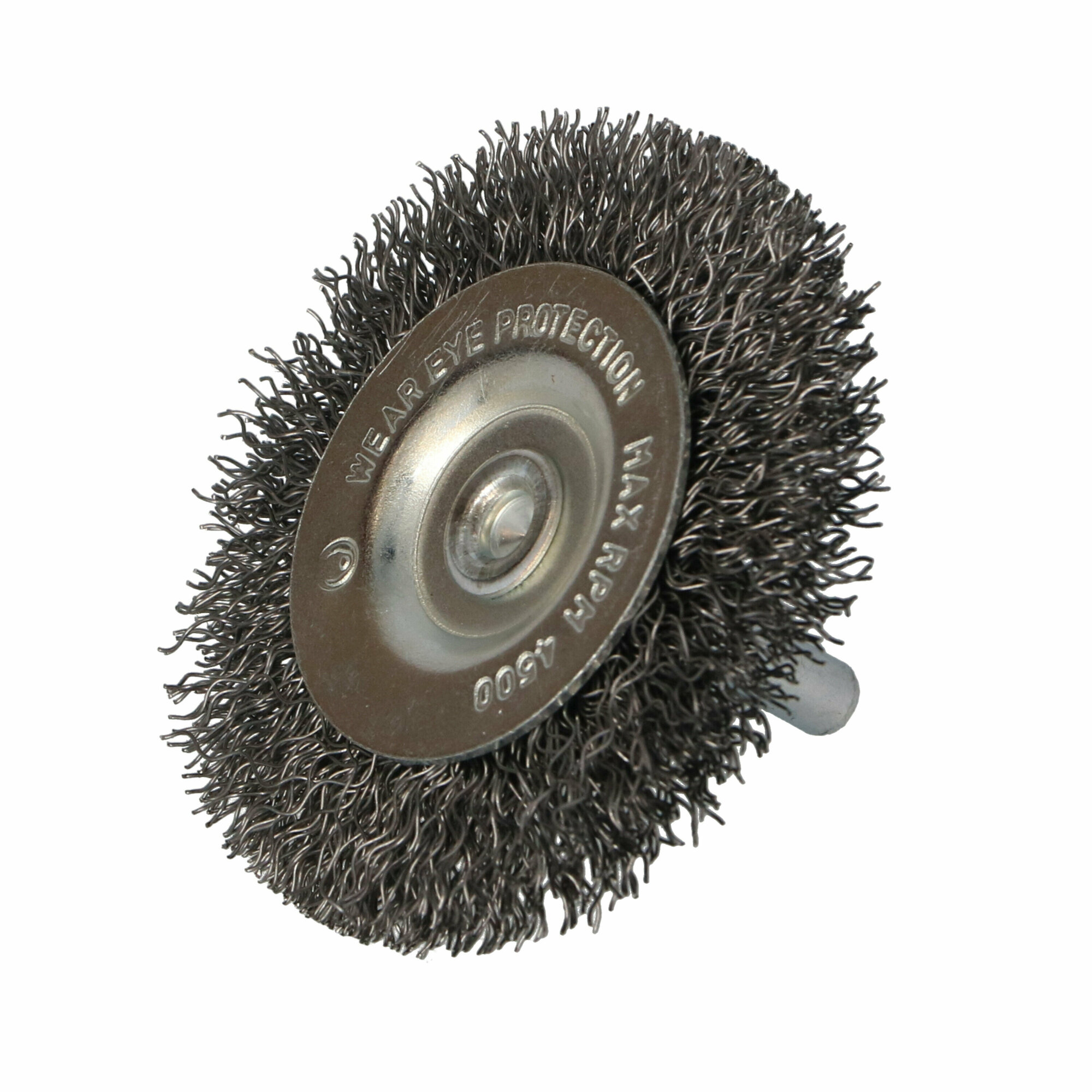 Щетка FASTER TOOLS дисковая со шпилькой сталь 40 мм