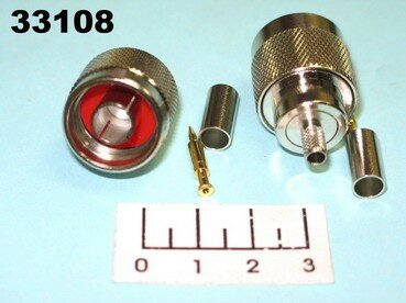 Разъем N штекер обжимной RG-58 301A (N-C58P)