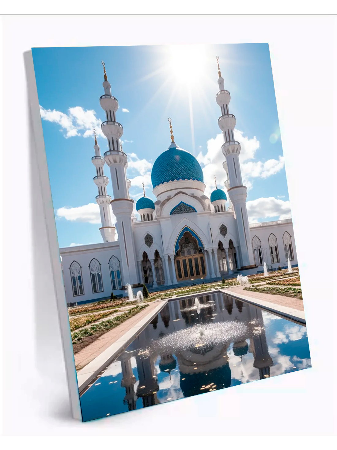 Картина по номерам "Мечеть" 40х50 см, хлопковый холст на подрамнике, акрил, АртТойс