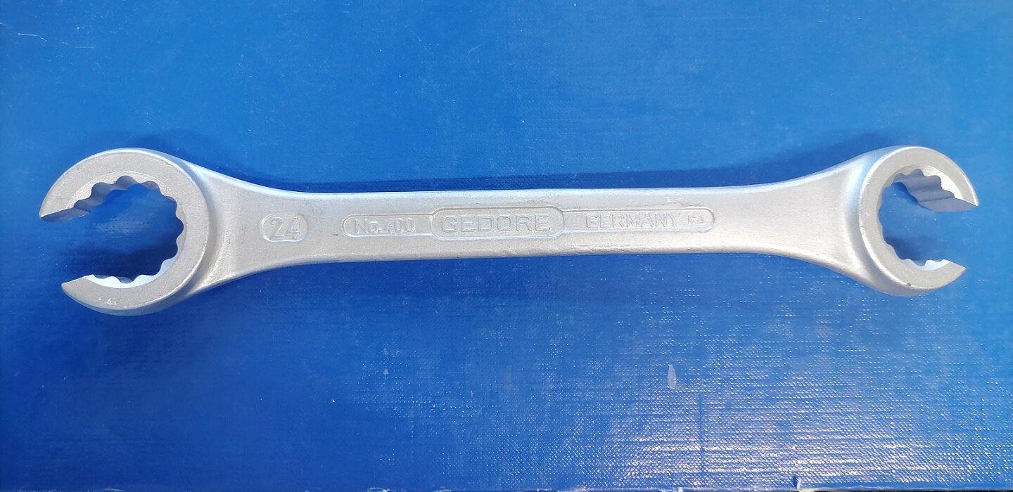 Ключ гаечный накидной конусный, разрезной 22x24 мм GEDORE 400 22x24 6057860