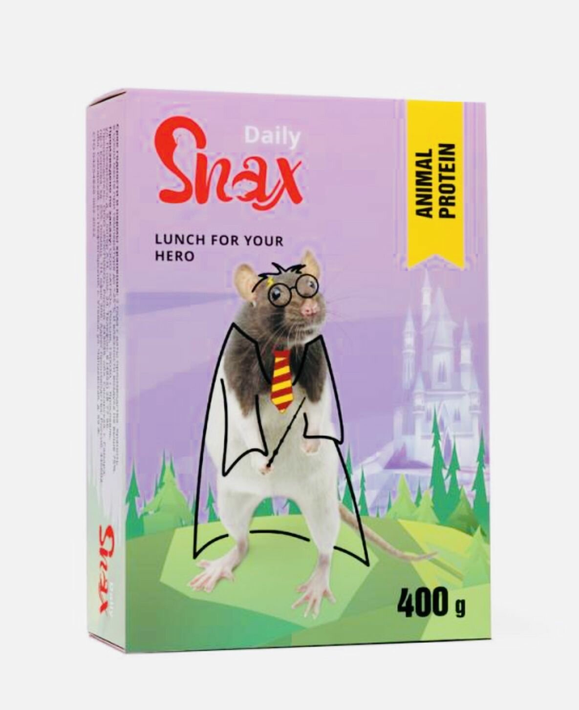 Snax Daily cухой корм для крыс декоративных, 400 гр.
