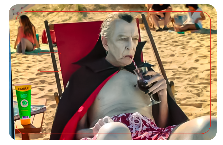 Наклейка на банковскую карту, стикер на карту, Вампир